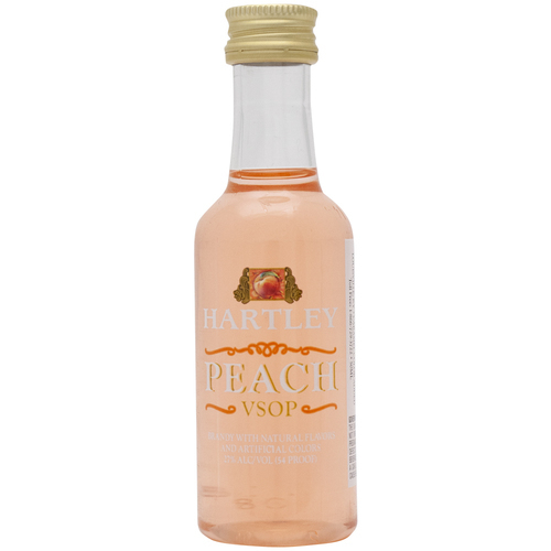 Hartley Imported Brandy • Peach 50ml (Each)