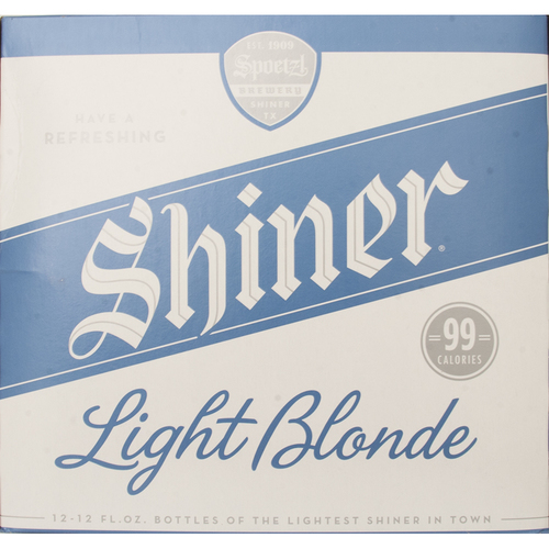 Shiner Light Blonde • 12pk Bottle
