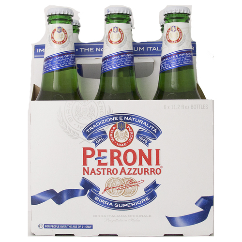 Peroni Italian Lager • 6pk Bottle