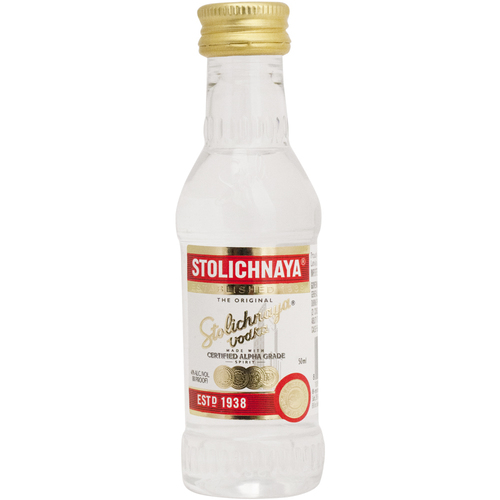 Stolichnaya Vodka • 80 50ml (Each)