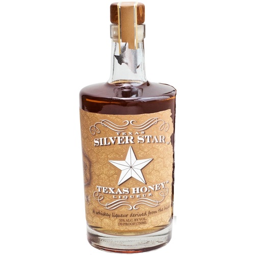 Texas Silver Star Honey Whiskey