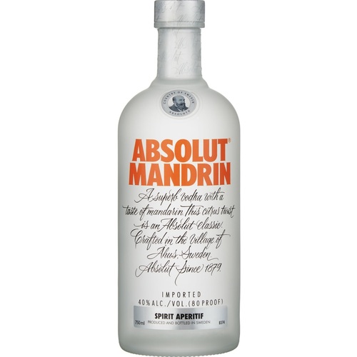Absolut Mandrin Vodka