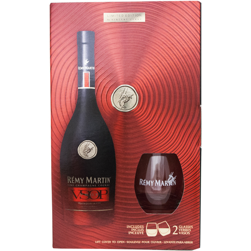 Remy Martin Cognac • VSOP Gift Set 6 / Case